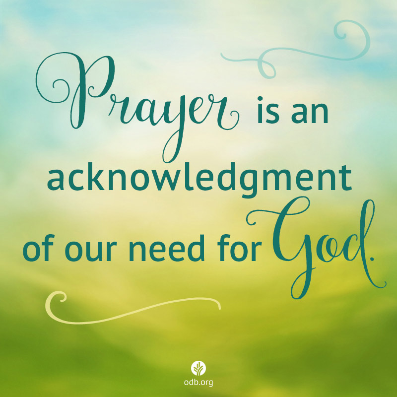 El ruego – Mi caminar con Jesus